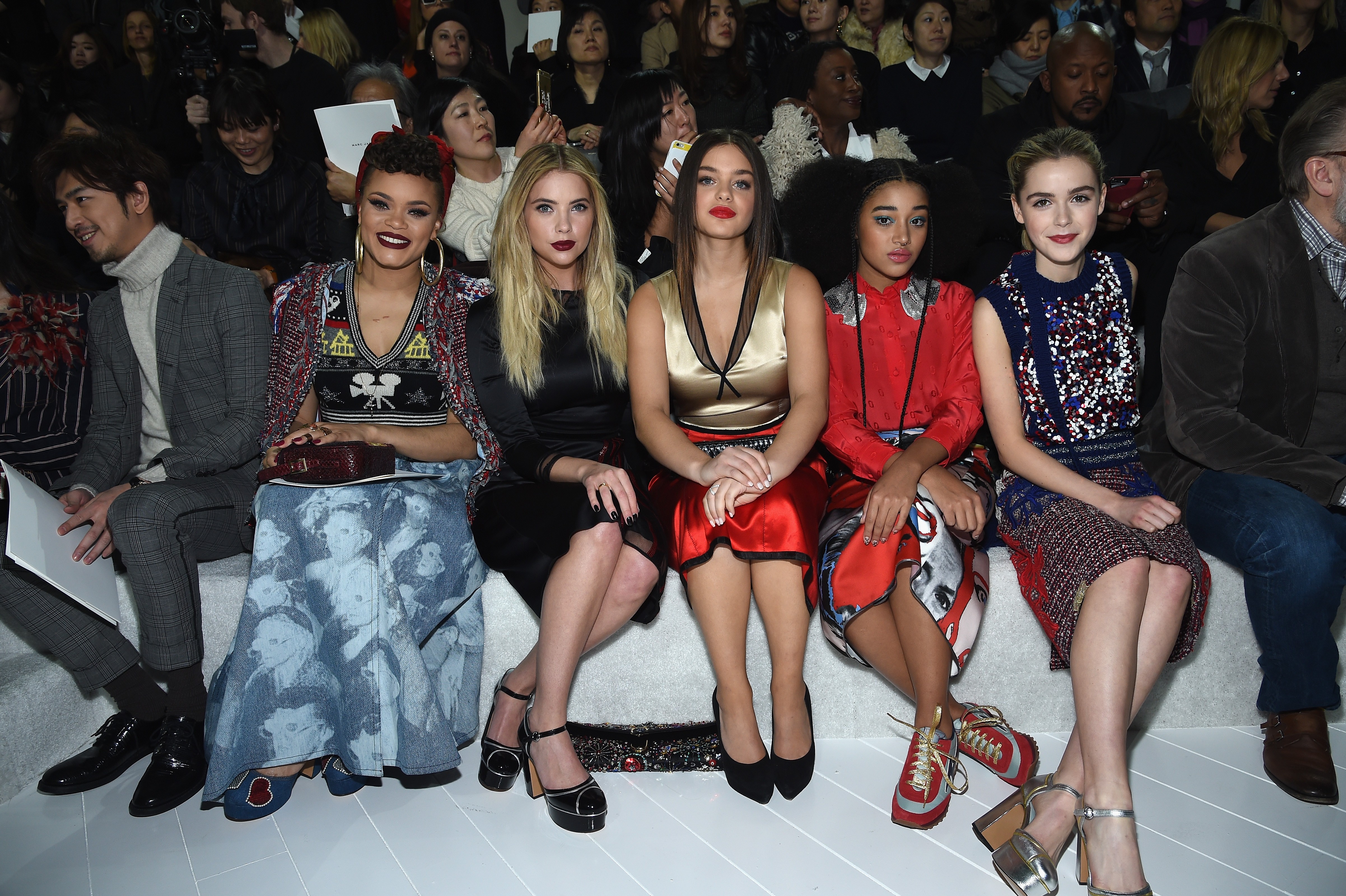 Celebrities Sit Front Row at Marc Jacobs - Go Fug Yourself Go Fug Yourself