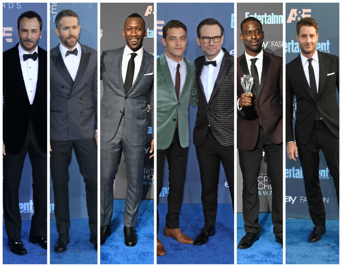 DUDES IN SUITS at the Critics Choice Awards - Go Fug Yourself