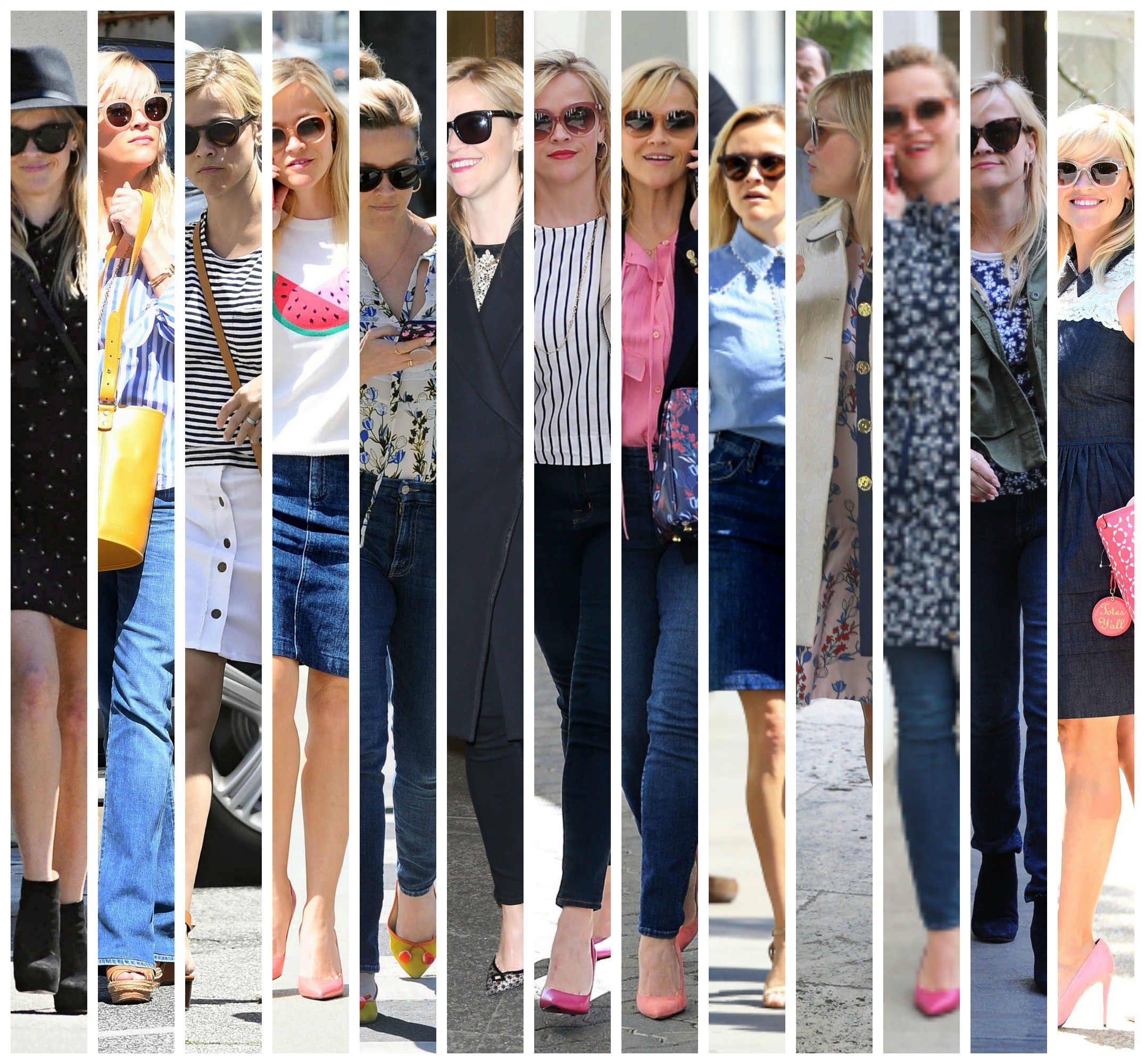 Catching Up With the Walking Around Looks of One Ms Reese Witherspoon ...