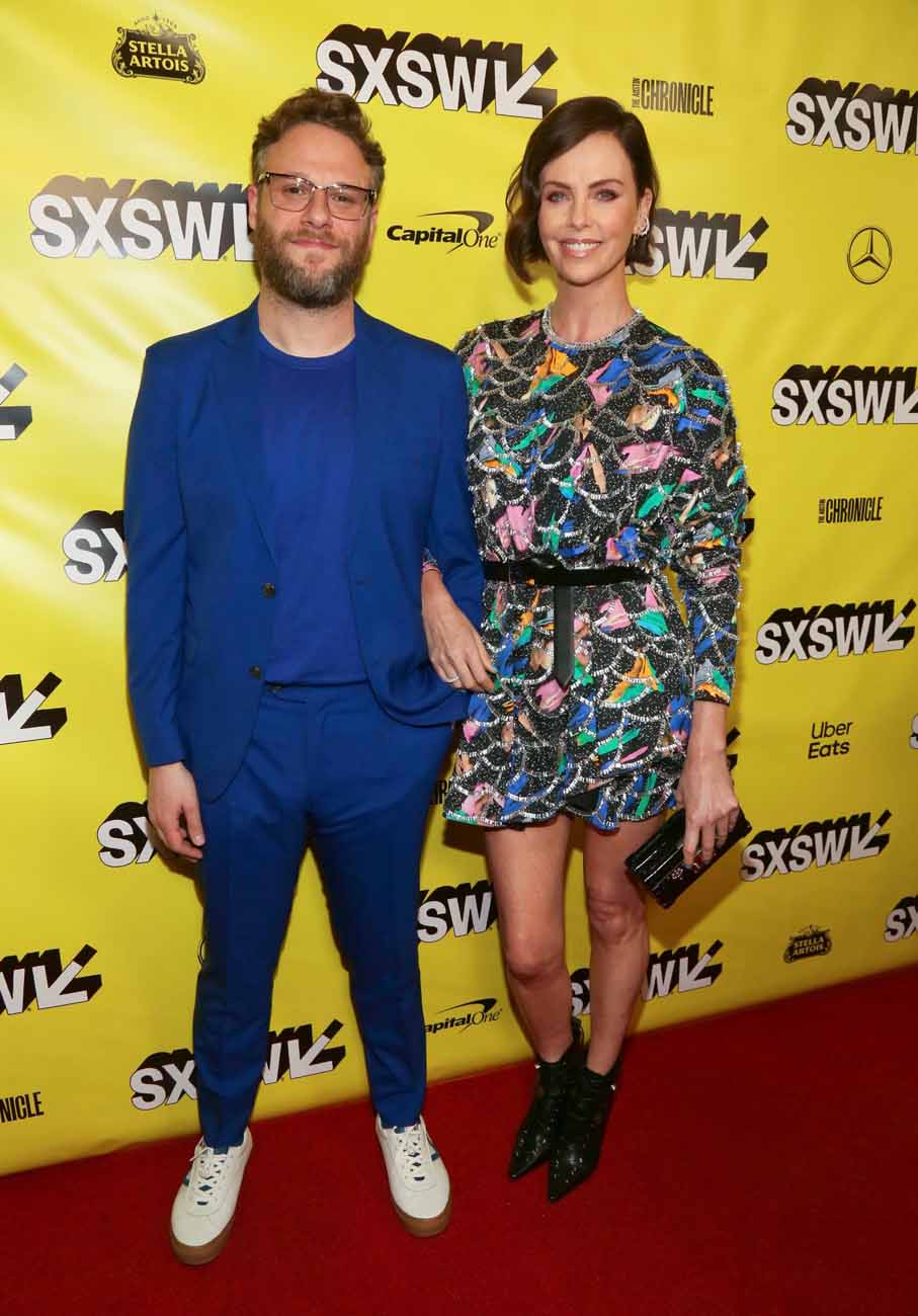 Charlize Has Embraced a Pattern - Go Fug Yourself Go Fug Yourself