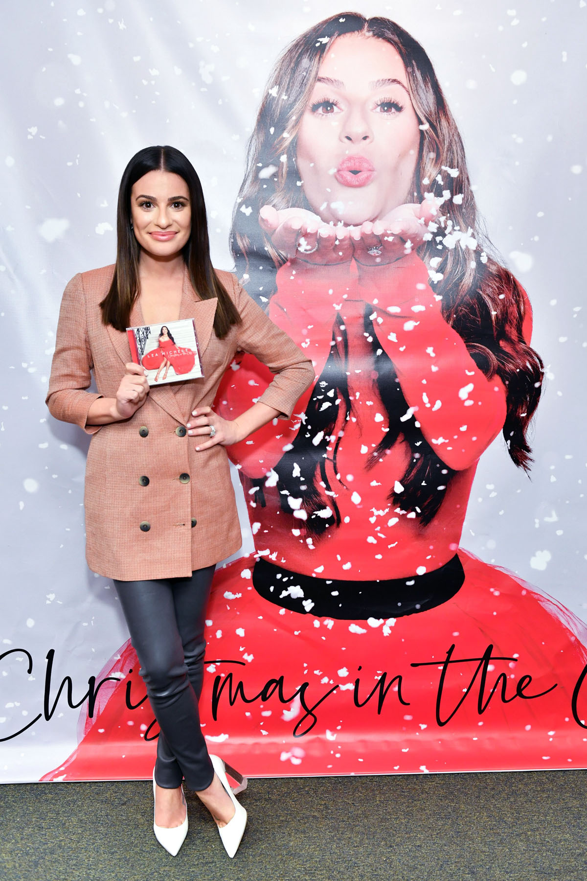 Lea Michele Is Out There in COATS! - Go Fug Yourself Go Fug Yourself