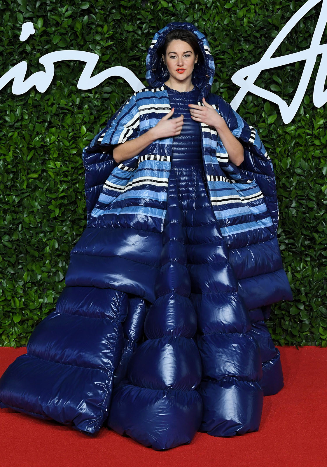 We Got TWO Puffer Dresses at the British Fashion Awards - Go Fug ...