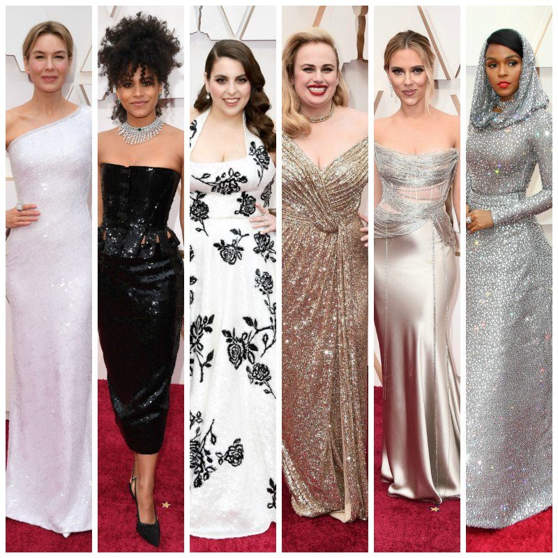 Oscars 2020: Janelle, Renee, Brie, and the Women in Sartorial Shimmer ...