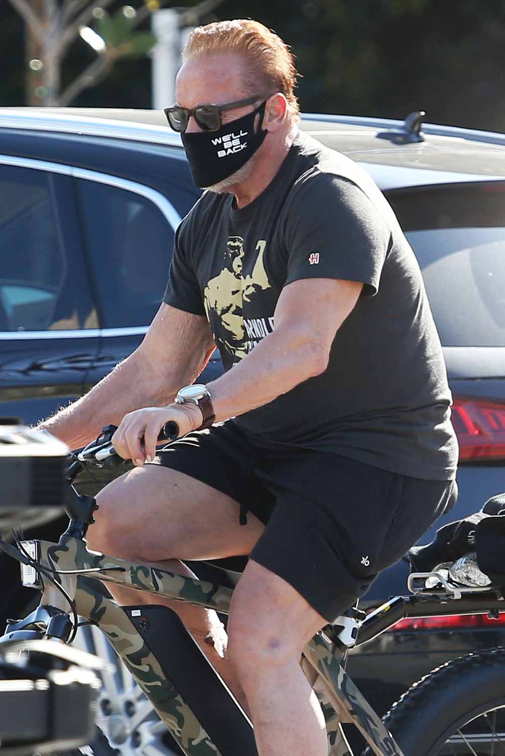Arnold Schwarzenegger Has Spent The Pandemic Biking Around In Arnold T ... Arnold Schwarzenegger Has Spent The Pandemic Biking Around In Arnold T ...