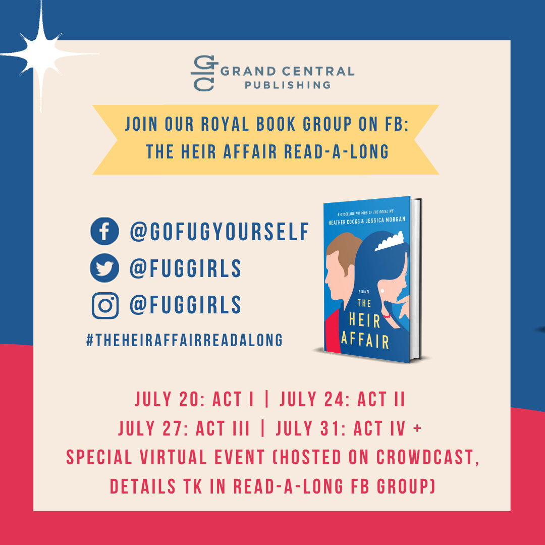 FYI: We’re Doing a Read-A-Long of THE HEIR AFFAIR Over on Facebook (And ...