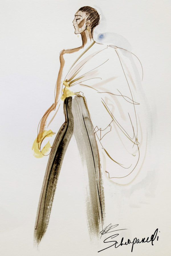 Schiaparelli's Couture Offerings are Sketches, For Now - Go Fug Yourself