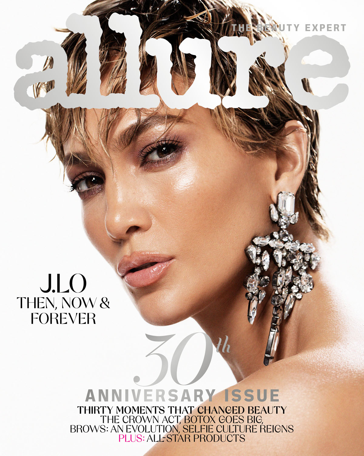 J.Lo Tried Out a Pixie Chop on March’s Allure - Go Fug Yourself Go Fug ...