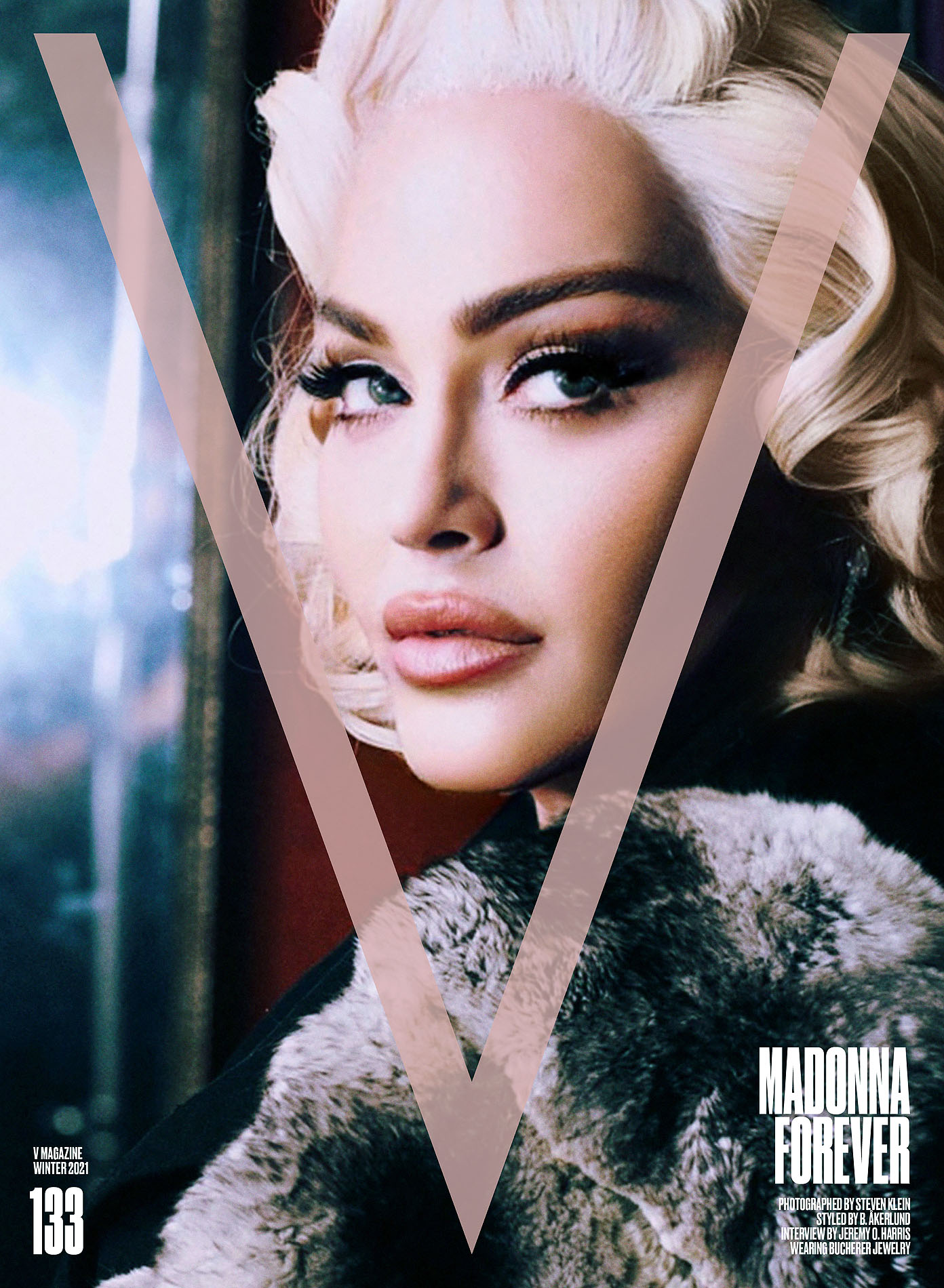 Madonna Looks Very Smooth on the Cover of V Magazine - Go Fug Yourself ...