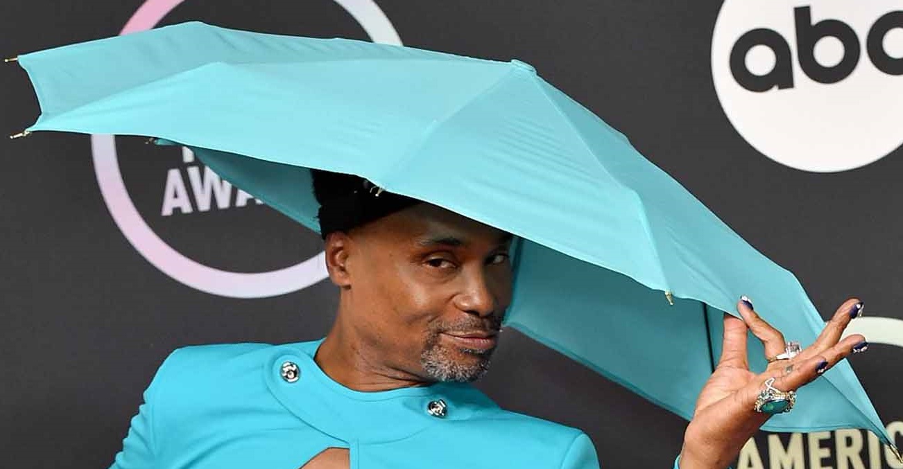 Billy Porter Led the Parade of Bright Hues at the AMAs - Go Fug ...