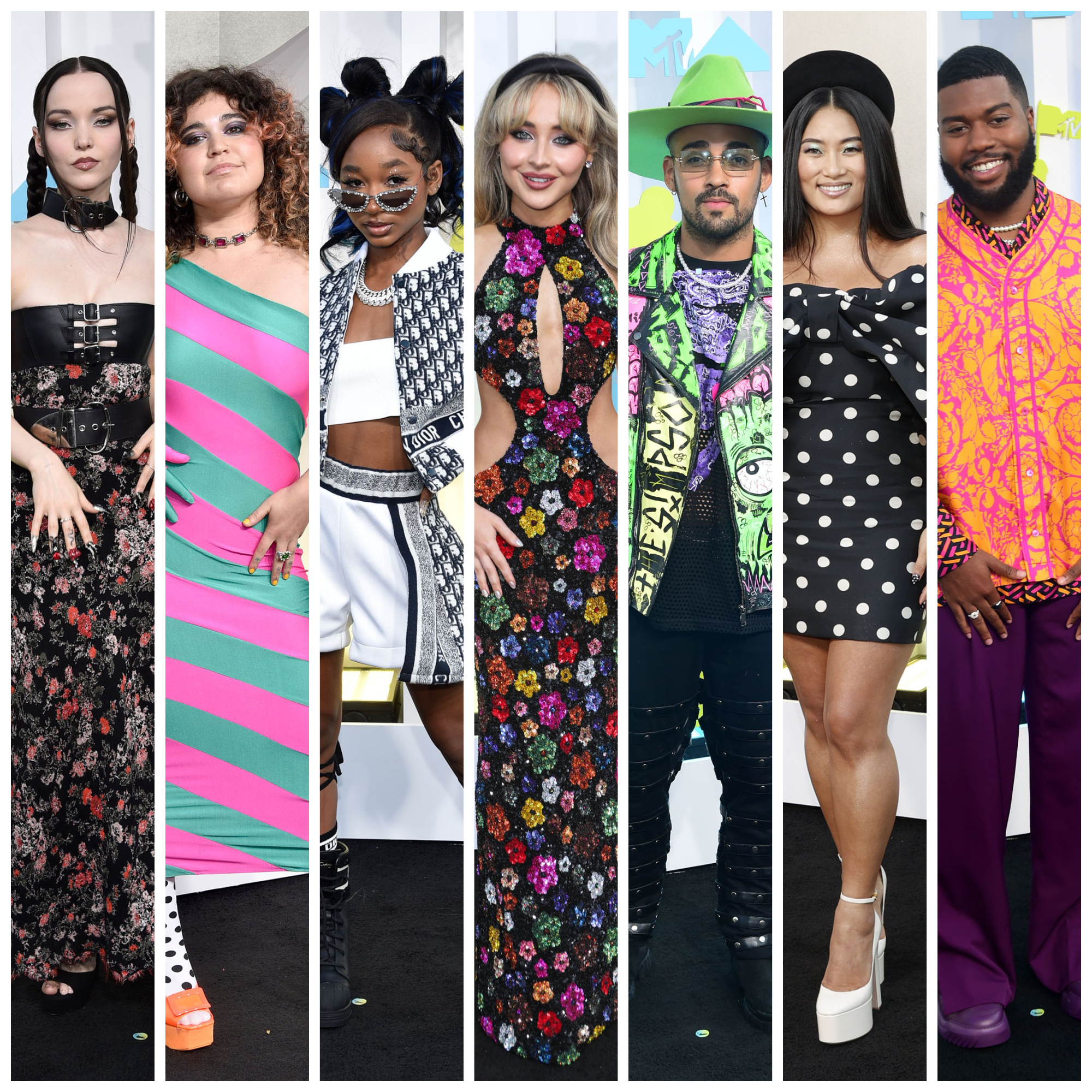 A Deranged Amalgamation of People Wore Patterns to the 2022 VMAs - Go ...