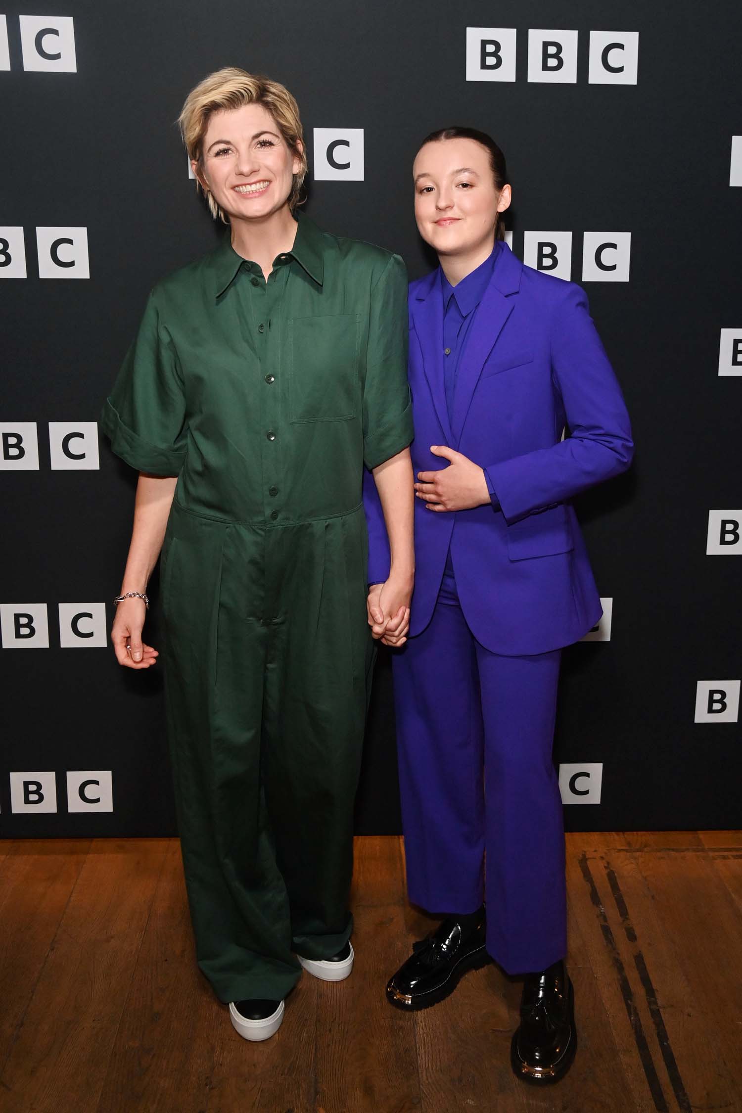 Jodie Whitaker Dresses Somewhat Thematically at the ‘Time’ Photocall ...