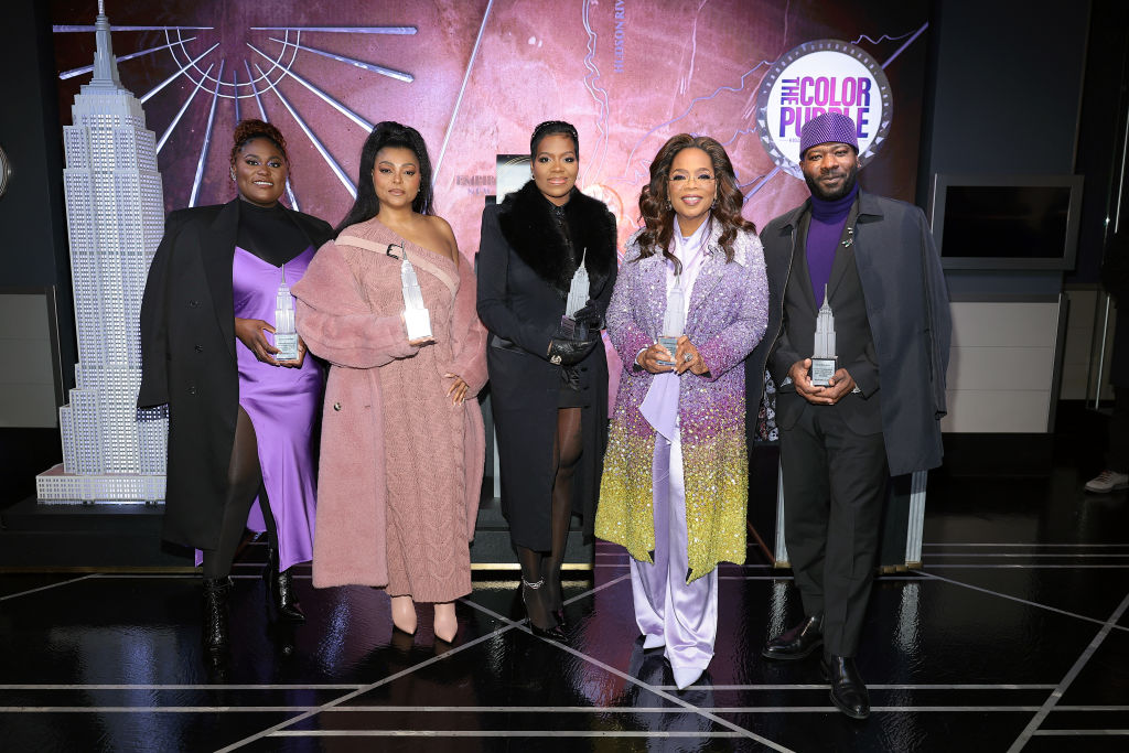 (Some of) The Cast of The Color Purple Lights Up the Empire State ...