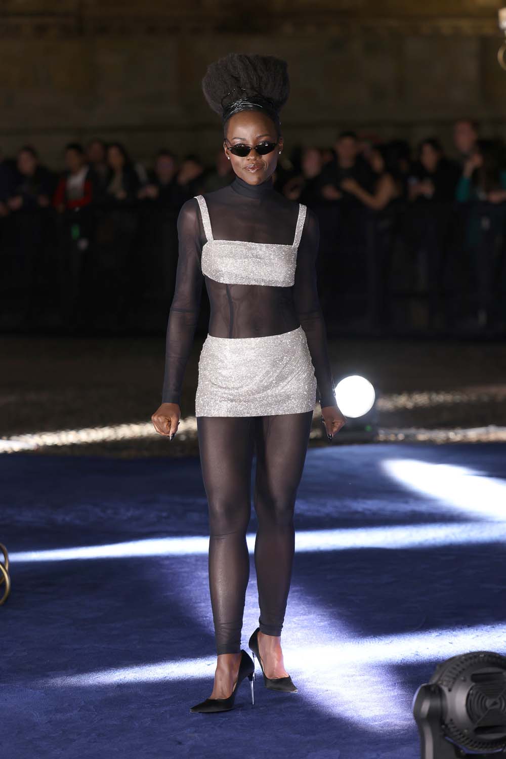 D&G Threw a 40th Birthday Bash and Put Lupita in Footless Tights - Go ...