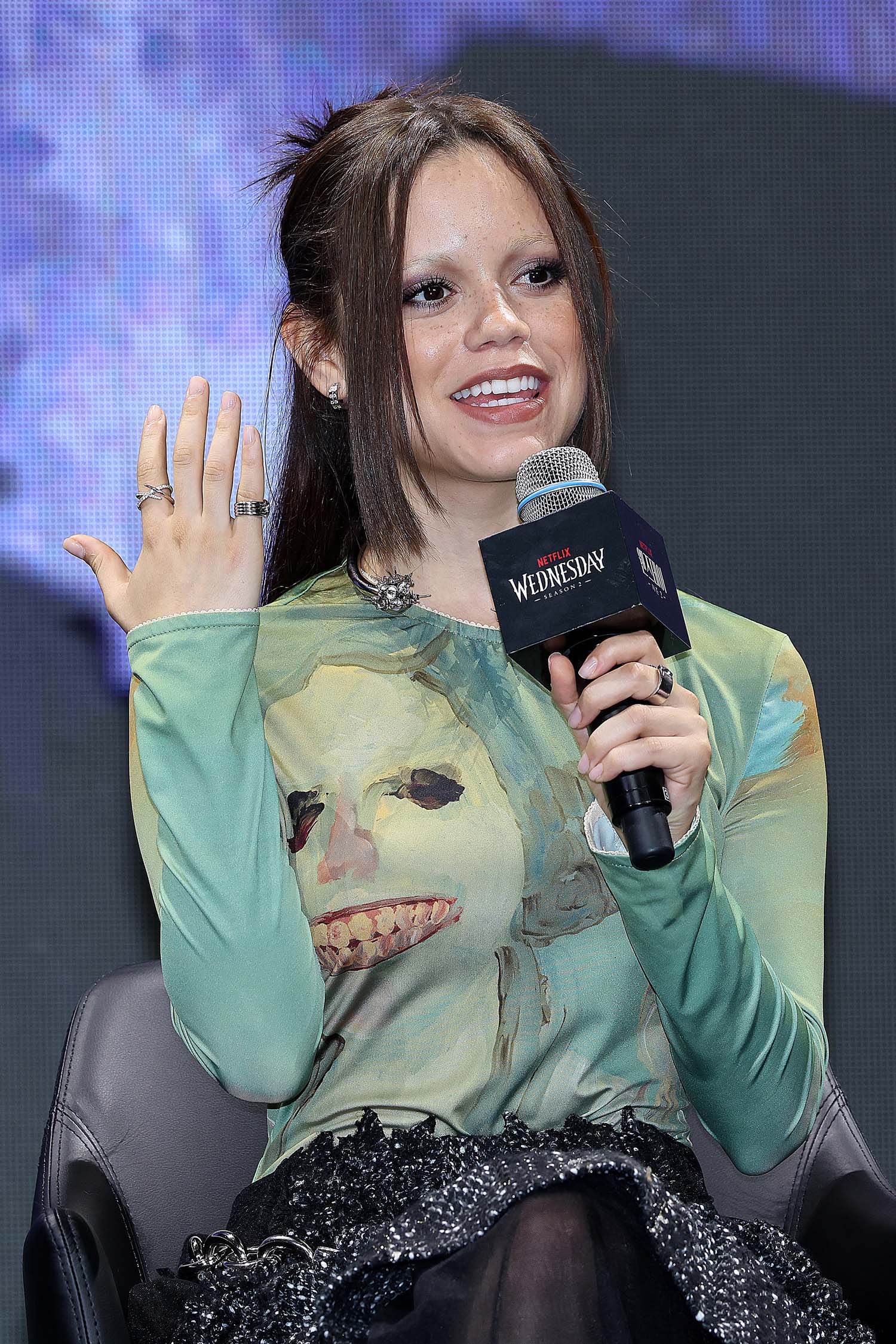 Jenna Ortega’s Shirt is the Stuff of Nightmares - Go Fug Yourself Go ...